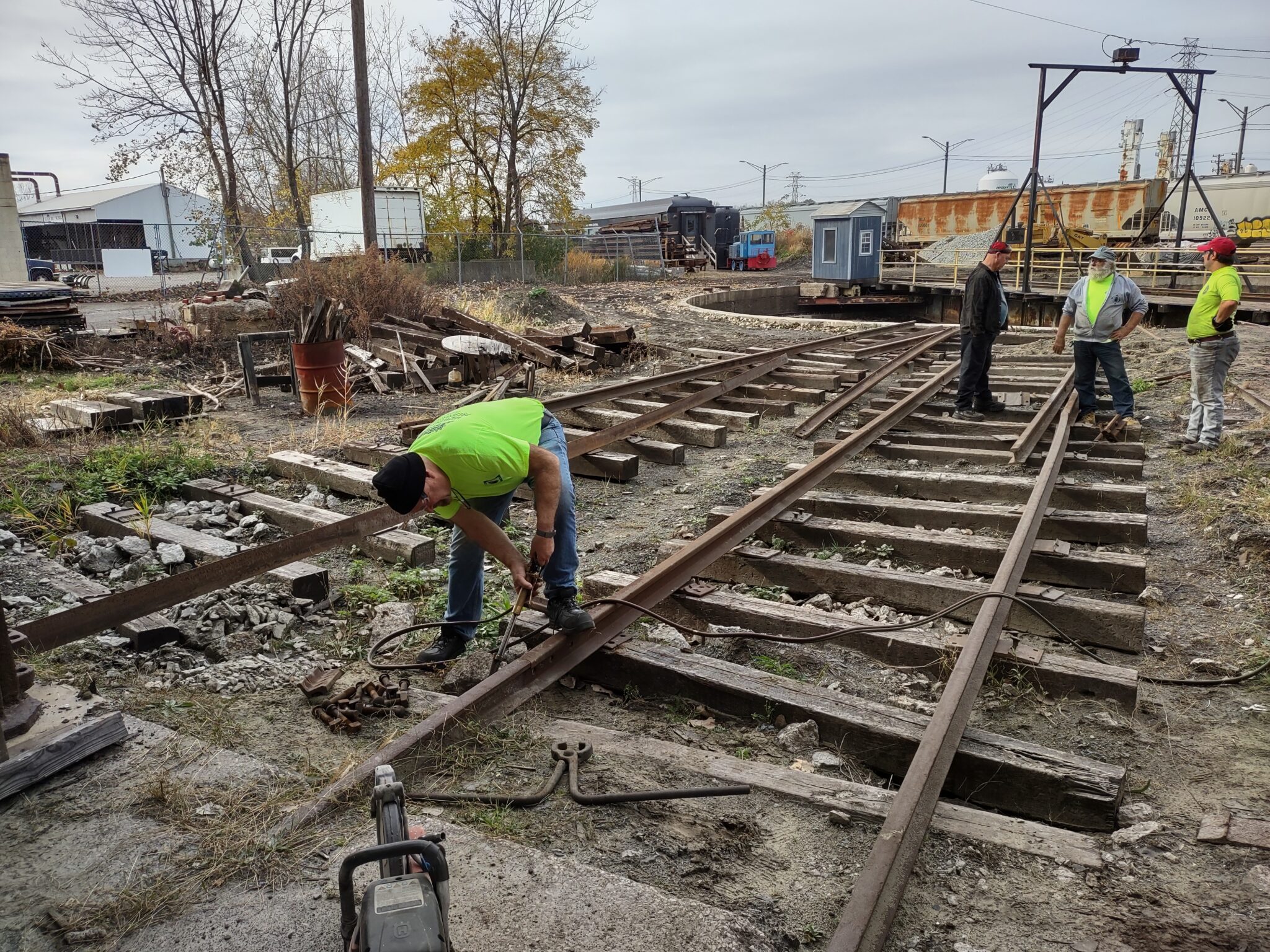 Expanding Tracks and Turntable maintenance – Midwest Railway ...